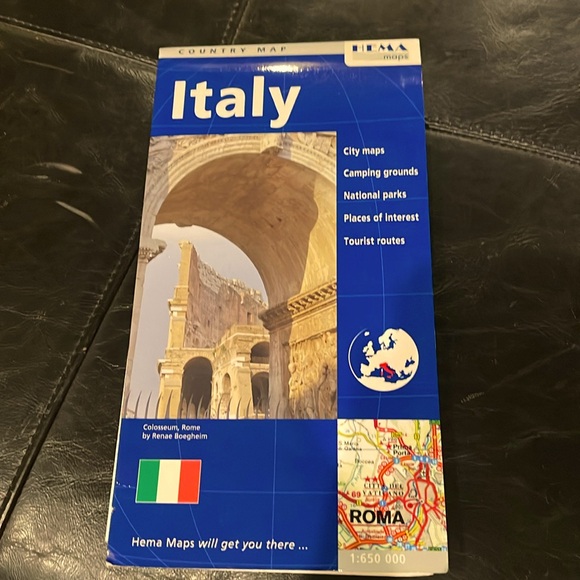 Art | All Things Italy Country Map Guide Postcards New | Poshmark